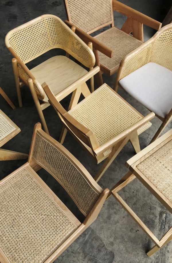 Beauty of Wood and Rattan Used in Furniture - chic-est.