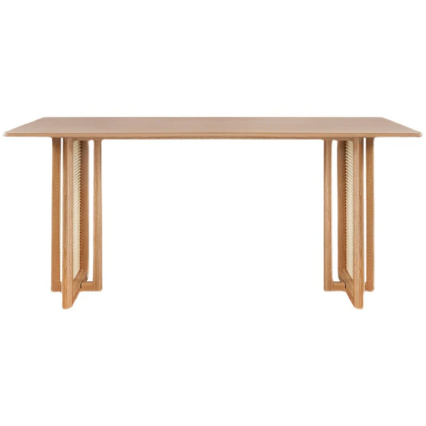 Vienna Rattan Dining Table - chic-est.